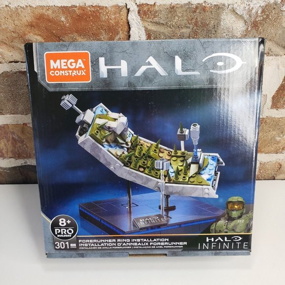 Halo | Toys | Mega Construx Halo Infinite Forerunner Ring Installation ...
